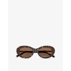 Dolce & Gabbana Dg4519 Round-frame Tortoiseshell Sunglasses - Brown