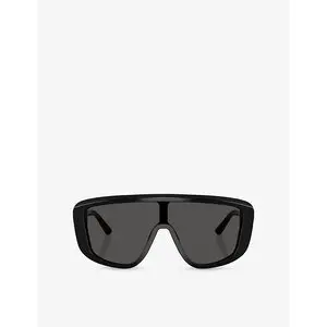 Dolce & Gabbana Rectangle-frame Sunglasses - Black