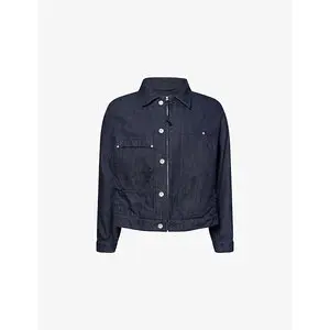C.P. COMPANY Classic-collar Patch-pocket Jacket