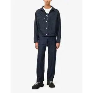 C.P. COMPANY Classic-collar Patch-pocket Jacket