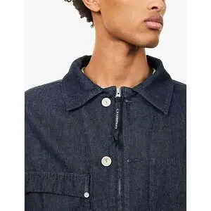 C.P. COMPANY Classic-collar Patch-pocket Jacket