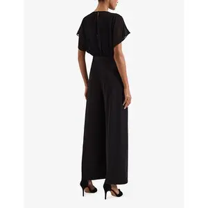 PHASE EIGHT Crystal-embellished Woven Jumpsuit