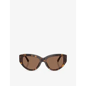 Dolce & Gabbana Dg4514 Cat-eye Tortoiseshell Sunglasses - Brown