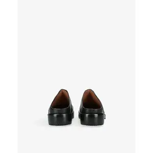 Dries Van Noten Chunky Leather Clogs - Black
