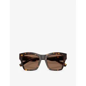 Dolce & Gabbana Square-frame Tortoiseshell Sunglasses - Brown