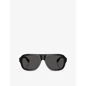 Burberry Burberry BE4478 Aviator Sunglasses Black