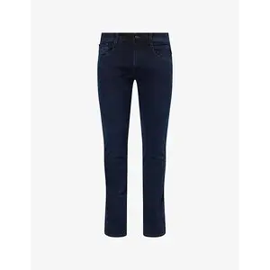 REPLAY Slim-fit Anbass Stretch-denim Jeans - Dark Blye