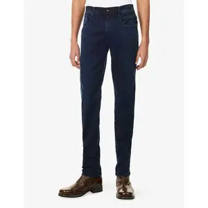 REPLAY Slim-fit Anbass Stretch-denim Jeans - Dark Blye