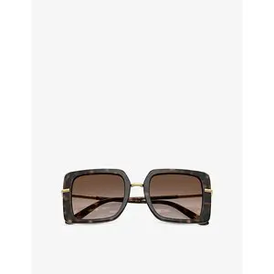 Dolce & Gabbana Dg4491 Square-frame Sunglasses - Brown