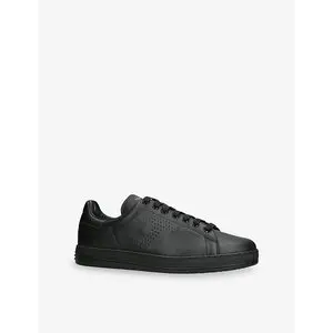 TOM FORD Warwick Leather Trainers - Black