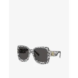 Dolce & Gabbana Dg4513 Square-frame Sunglasses - Black