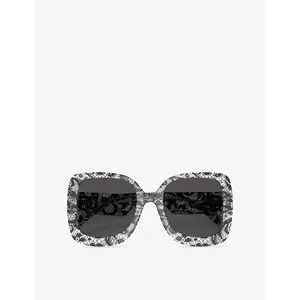 Dolce & Gabbana Dg4513 Square-frame Sunglasses - Black
