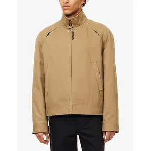 Loewe High-neck Wool Jacket With Detachable Lining