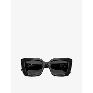Burberry Cat-eye Acetate Sunglasses - Black