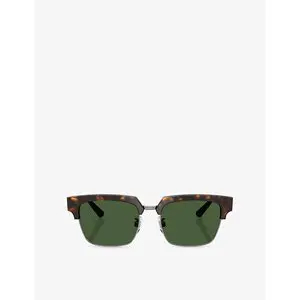 Dolce & Gabbana Dg4522 Square-frame Acetate Sunglasses - Brown
