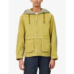 C.P. COMPANY Explorer Hooded Cotton-blend Jacket - Antique Moss