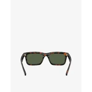 Burberry Rectangle-frame Tortoiseshell Sunglasses - Brown