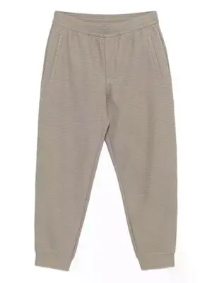 Emporio Armani Logo-pattern Track Pants - Grey