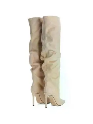 GIUSEPPE ZANOTTI Gala Over-the-knee Boots - Neutrals