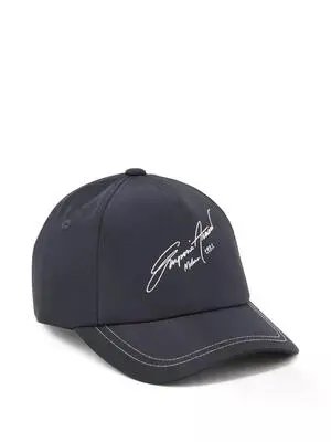 Emporio Armani Curved Peak Baseball Cap - Blue