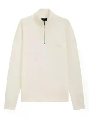BOSS Zip-neck Sweater