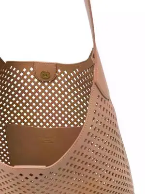 TWINSET Perforated Shoulder Bag