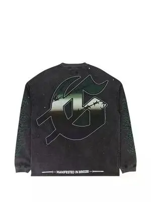 GODSPEED Long-sleeve Graphic Sweatshirt - Grey