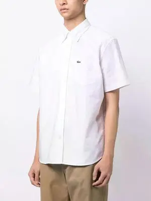 Lacoste Crocodile Logo-patch Short-sleeved Shirt