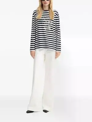 Zadig&Voltaire Striped Embellished Top