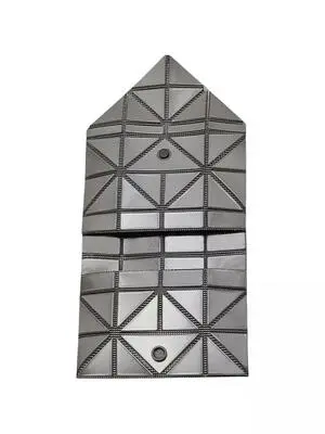 Issey Miyake Geometric Wallet - Grey