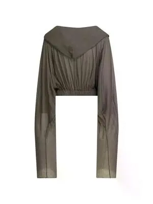 Rick Owens Cropped Hoodie