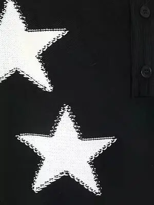 Balmain Star-motif Polo Top