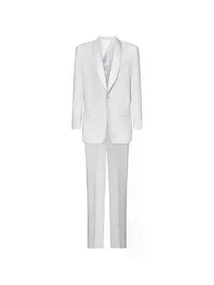 Givenchy Shawl-lapel Blazer - White