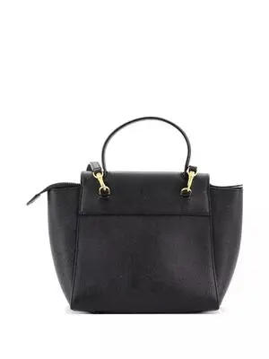 Celine Belt Bag Textured Leather Nano Shoulder Bag - Black