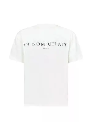 IH NOM UH NIT Floral Print Crewneck T-shirt - White
