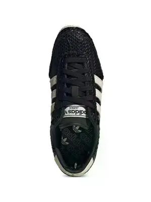 Adidas Textured Stripes Japan Sneakers - Black