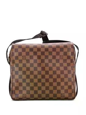LOUIS VUITTON Naviglio Damier Crossbody Bag - Brown
