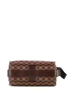 LOUIS VUITTON Naviglio Damier Crossbody Bag - Brown