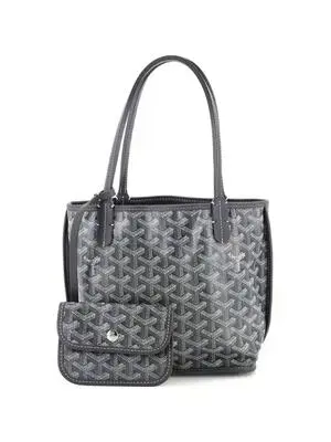 Goyard Anjou Reversible Mini Satchel - Grey