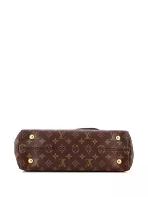 LOUIS VUITTON Venus Handbag Monogram Canvas And Leather Satchel - Black