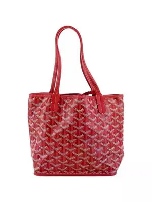 Goyard Anjou Reversible Mini Tote - Red