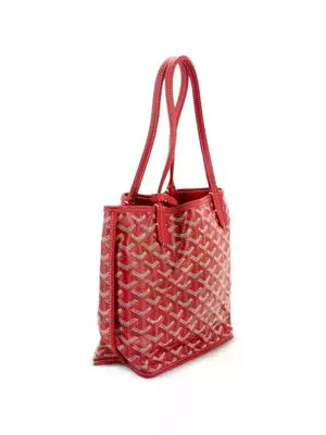 Goyard Anjou Reversible Mini Tote - Red