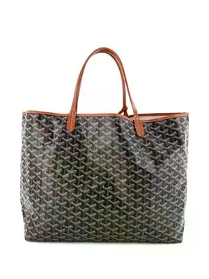 Goyard Saint Louis Coated Canvas Gm Tote Bag - Brown