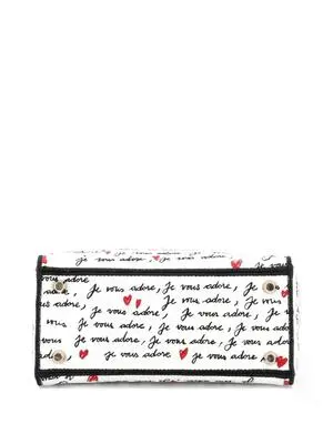 Dior Lady D-lite Embroidered Canvas Satchel - Multicolour