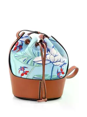Loewe Printed Bucket Bag - Blue