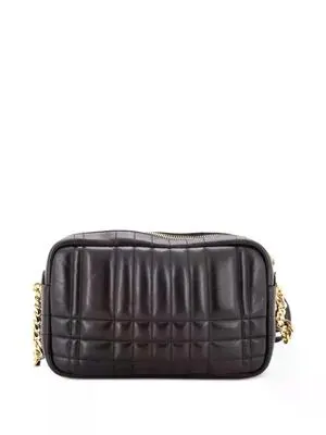 Burberry Lola Camera Bag Quilted Leather - Black