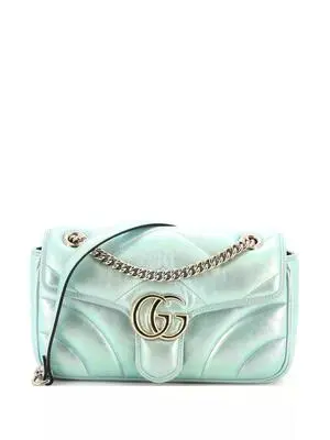 Gucci Silver Tone Shoulder Bags