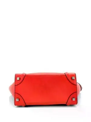 Celine Luggage Bag Grainy Leather Micro Tote