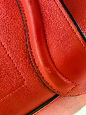Celine Luggage Bag Grainy Leather Micro Tote