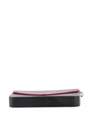LOUIS VUITTON Felicie Pochette Epi Leather Crossbody Bag - Black